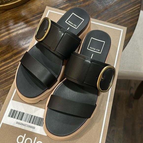 Dolce Vita | Shoes | Dolce Vita Dex Sandals In Black Leather | Poshmark